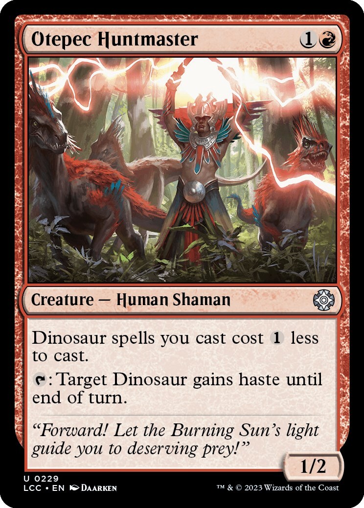 Otepec Huntmaster Commander: the Lost Caverns of Ixalan Regular for ...