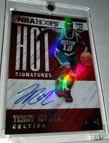 2015-16 Panini NBA Hoops - Hot Signatures Terry Rozier #HS-TR (AU, RC ...