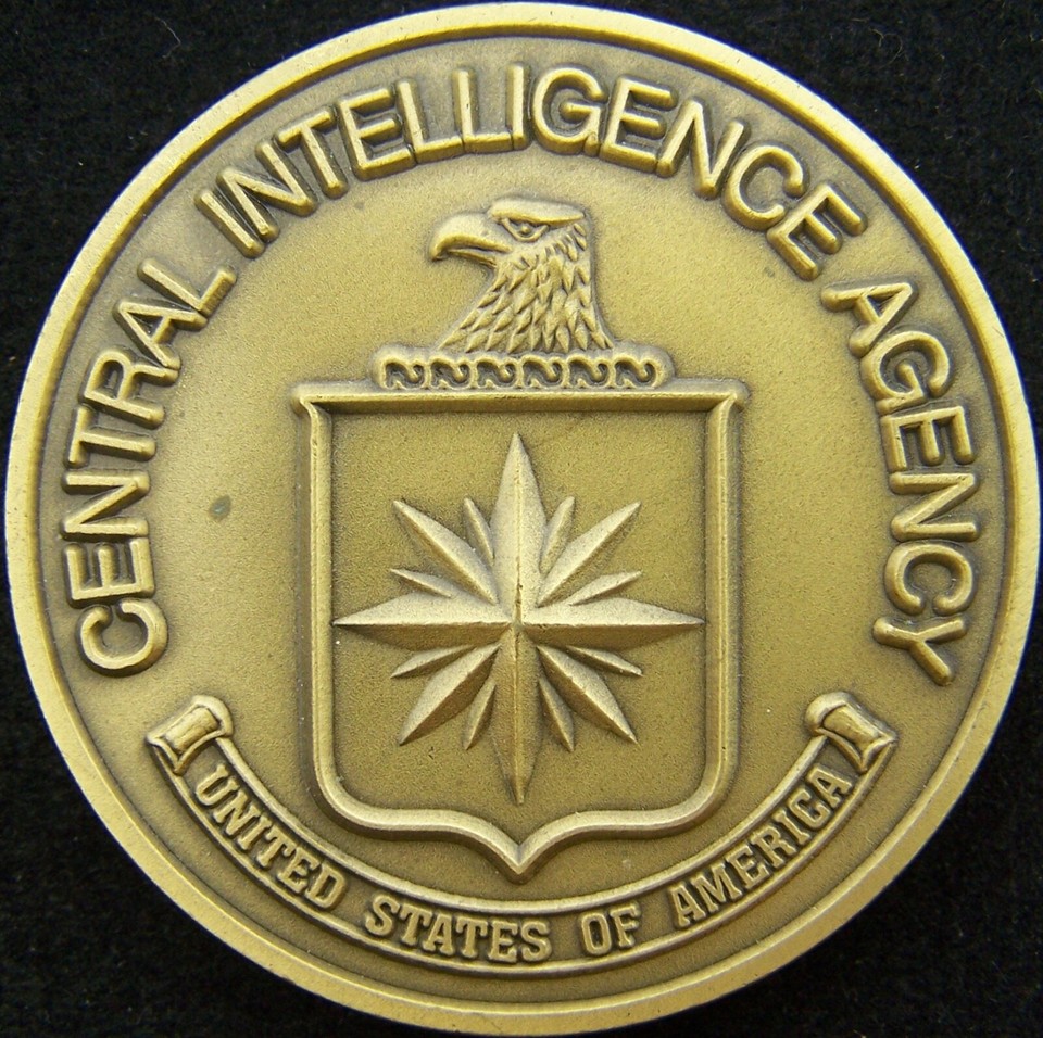 CIA Central Intelligence Agency USIC Intel Community 1st Iteration Coin ...
