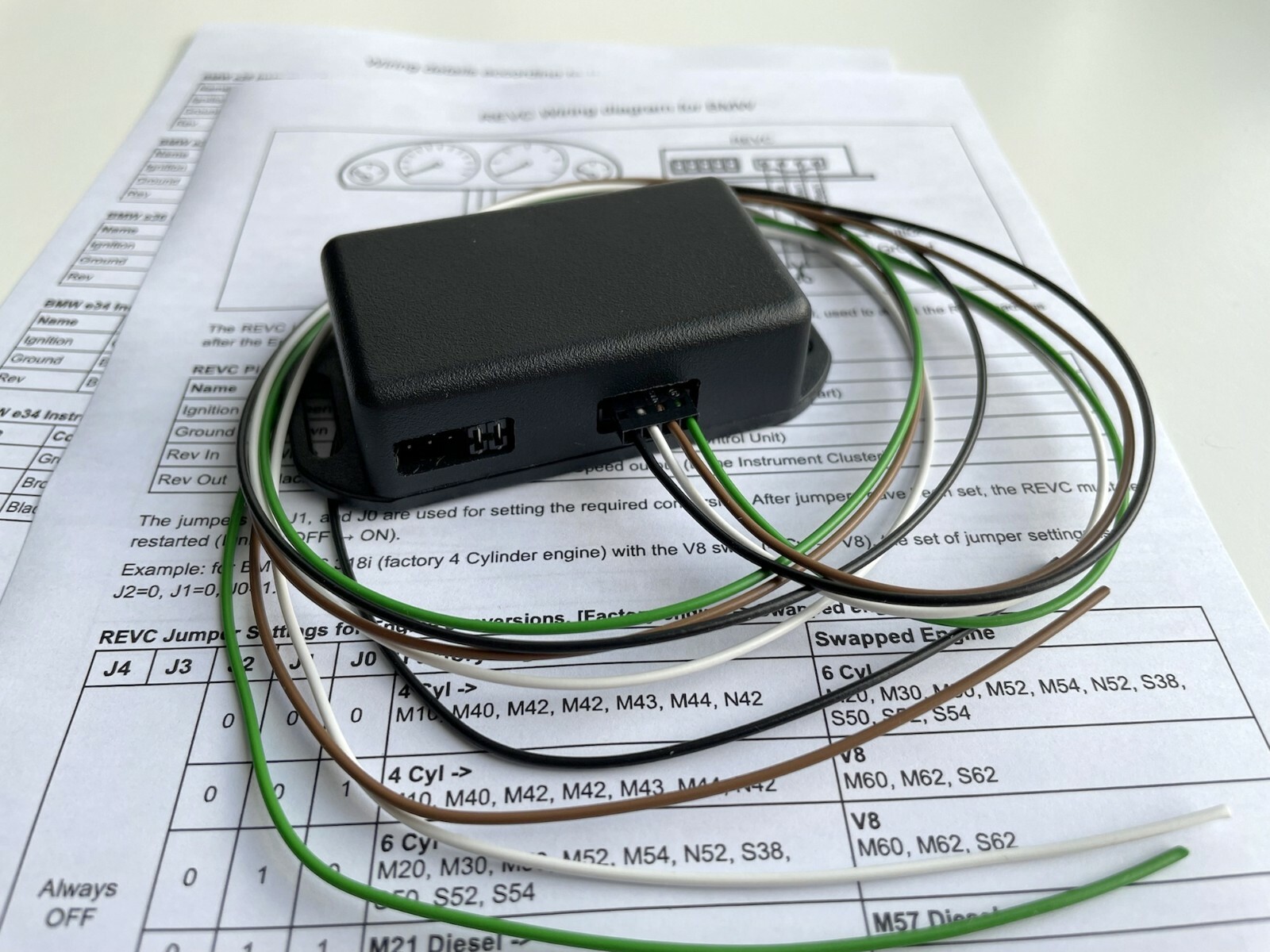 BMW e28 e36 e34 e30 Instrument Cluster Engine Speed, RPM, Rev Converter ...