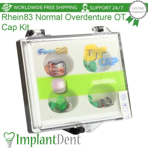 Dental OT Normal Cap Regular Size Overdenture Attachment System Kit ...