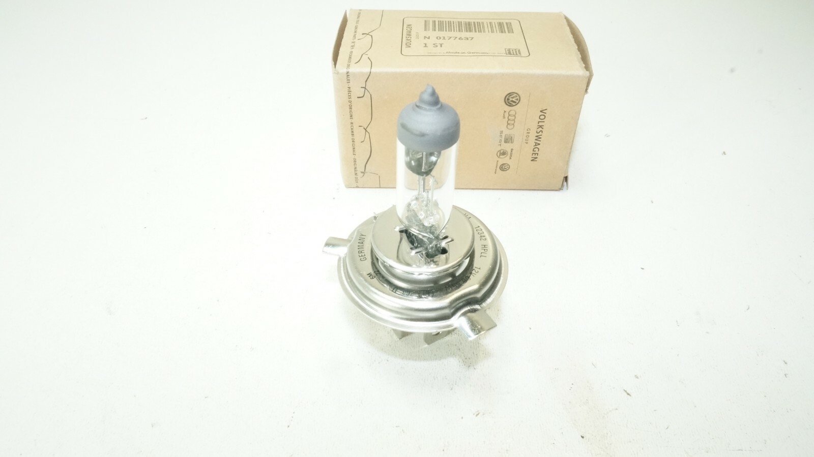 GENUINE VW SEAT SKODA HALOGEN BULB 12V60 55W H4 N0177637 | eBay UK