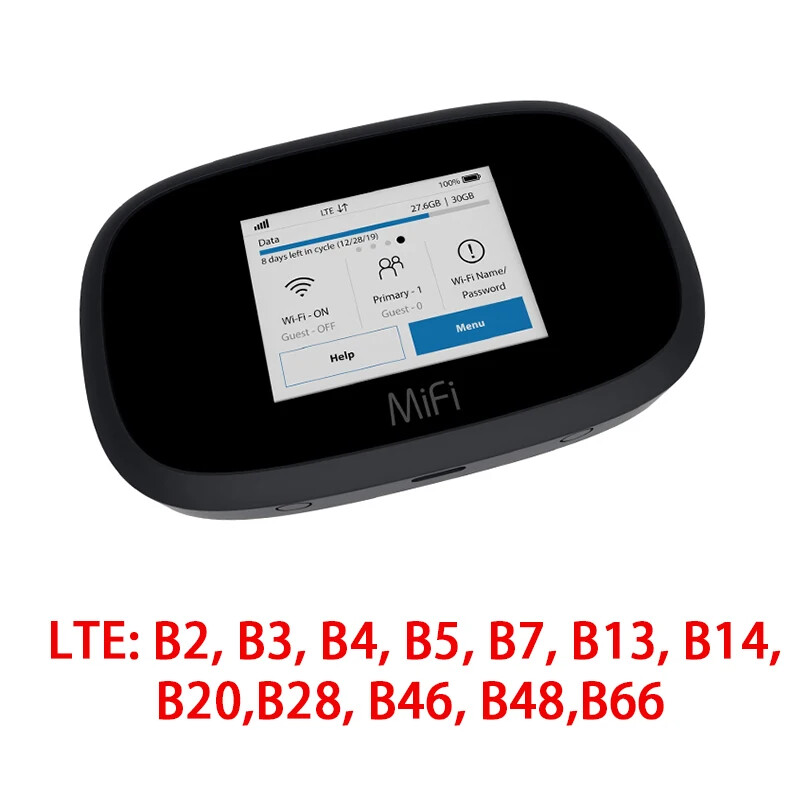 Unlocked Inseego MiFi 8000 Mobile Hotspot 4G LTE Wireless Wifi Hotspot ...