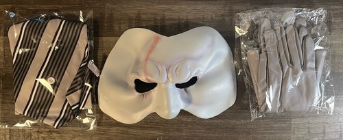 The Undertaker WWE Shop Crate Mask Gloves Tie | eBay