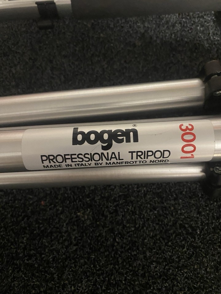 Bogen 3001 Professional With Monopod | eBay