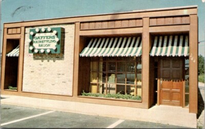 Postcard Gayfers Hairstyling Salon Ft Walton Beach Fla 1975 Chrome | eBay