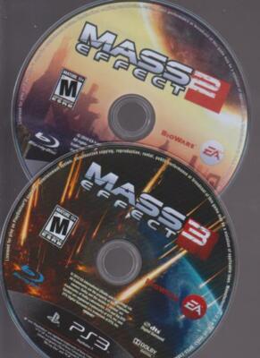 Mass Effect 2 & Mass Effect 3 PLAYSTATION PS3 role-playing RPG games! 2 ...
