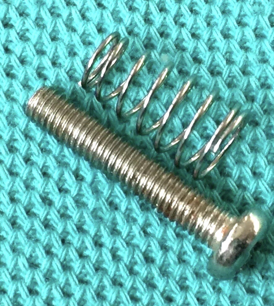 Fender Squier Stratocaster Electric Guitar String Saddle Mounting Screw ...