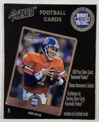 1994 Action Packed Monday Night Football 25th Anniversary John Elway ...
