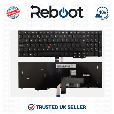IBM LENOVO ThinkPad E550 E555 E560 E560C E550C E565 UK LAYOUT KEYBOARD ...