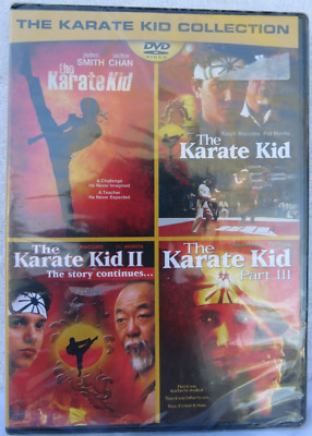 NEW-The Karate Kid Collection-DVD-4 Pack Karate Kid 2010&1984-Karate ...