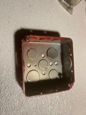 NOS Faraday Fire Alarm Metal Electrical Box 3017-14 (RACO UL . APPROVED ...