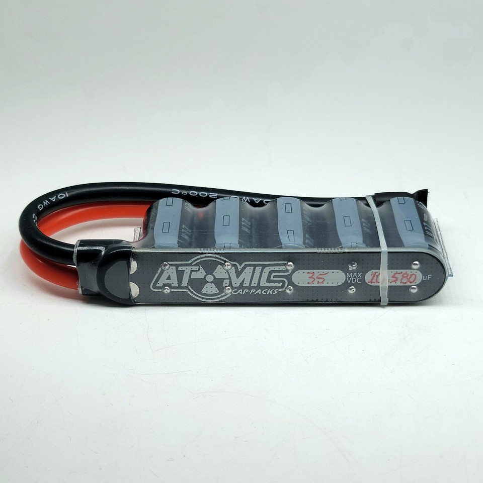 ATOMIC Linear RC Cap Pack /ESC Pack / 3-8S / 10,000uF Minimum / 35V ...