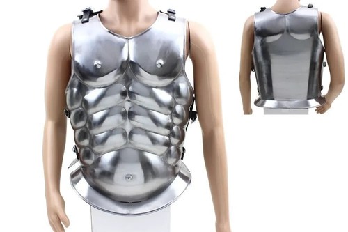 Medieval Chest Plate Armor Spartan Muscle Jacket Wearable Roman Breast ...