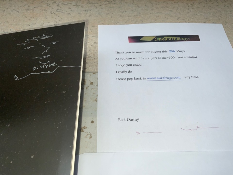 ELECTRIC SEWER AGE Moon's Milk In Final Phase Signed by Danny Hyde ...