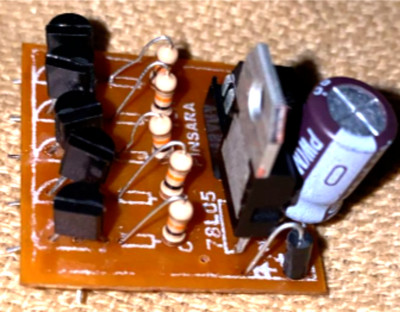 PIC 12F508 20 System PCB LED Circuit DIY kit 5V or 12V 5 channel LED ...