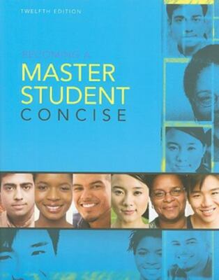Becoming a Master Student Concise by Dave Ellis 9780547126593| eBay