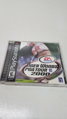 TIGER WOODS PGA TOUR 2000 PLAYSTATION 1 PS1 TESTED WORKING GAME CIB | eBay