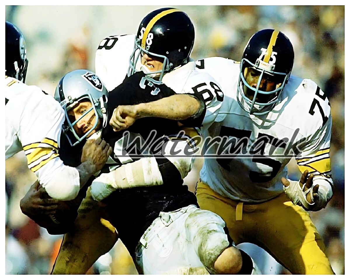1970s Steelers Joe Greene Action Photos