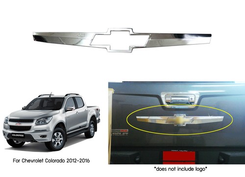 Chrome Rear Tailgate Badge Surround Trim FIT Chevrolet Colorado RG 2012 ...