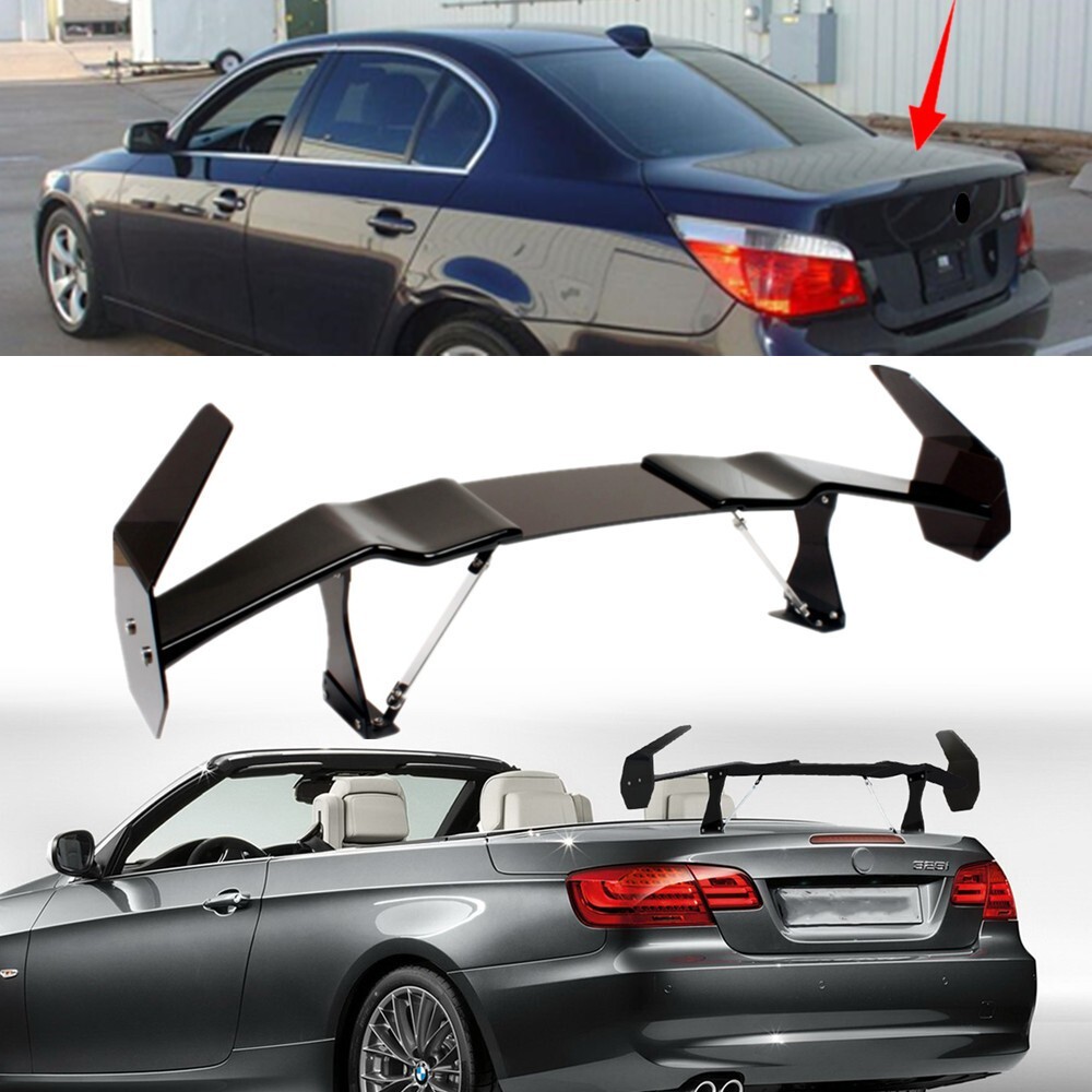 53" Rear Trunk Spoiler Wing GT Style ABS+Acrylic For BMW 5 Series E60 ...