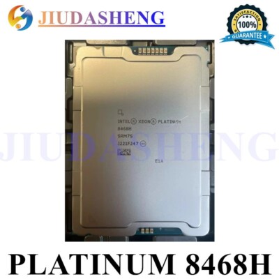 INTEL XEON PLATINUM 8468H SRM7S 48 CORE PROCESSOR 2.10GHZ 330W ...
