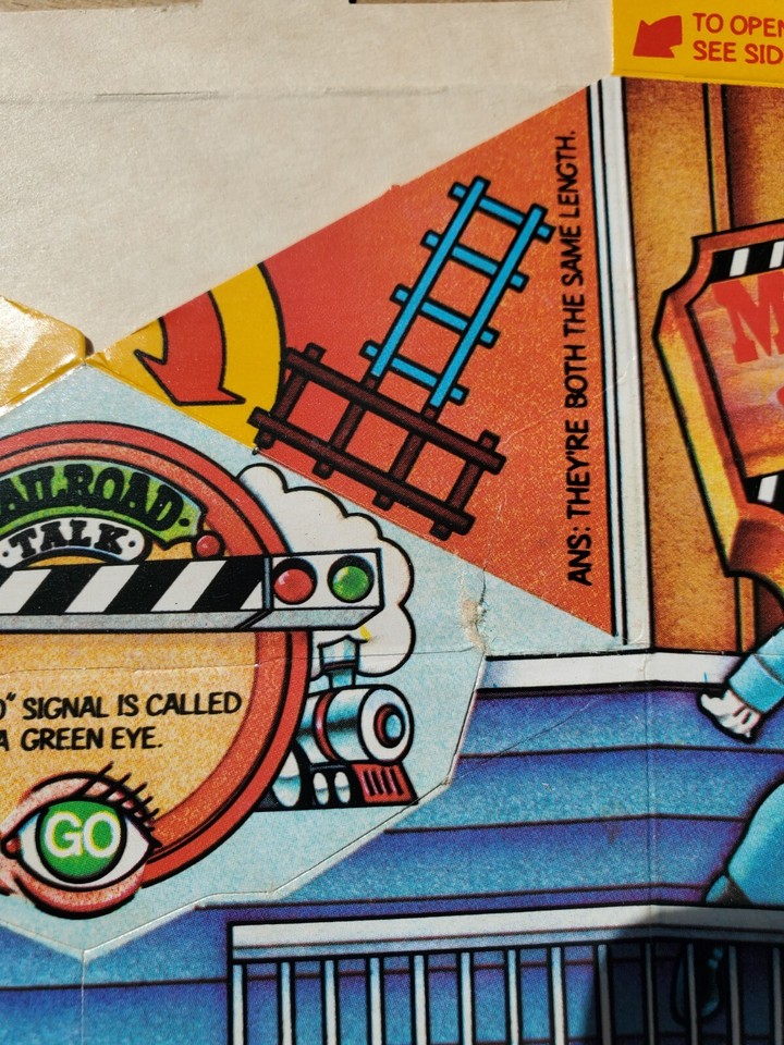 1983 McDonald's Happy Meal Box - Rare Mcdonaldland Junction Unpunched ...