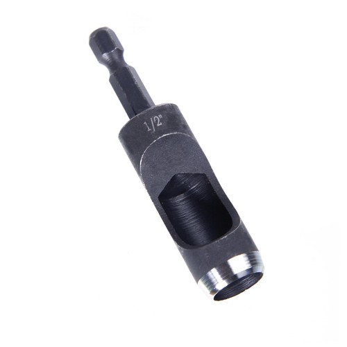 Leather Hollow Punch Hex Shank for Hand Drills, 1/2" Dia Hole Punch for ...