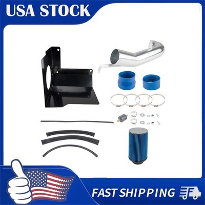 Cold Air Intake Kit Blue Filter w/ Heat Shield For 07-08 Silverado 1500 ...