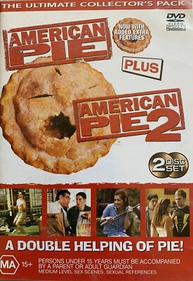 DVD NEW: American Pie + American Pie 02 - 2001/02 Sex Comedy, 2-Disc ...