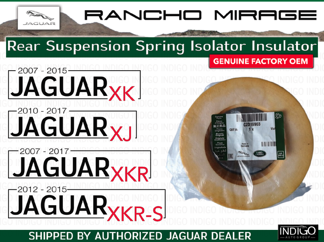 Jaguar C2D16903 Genuine OEM Spring Upper Insulator for sale online | eBay