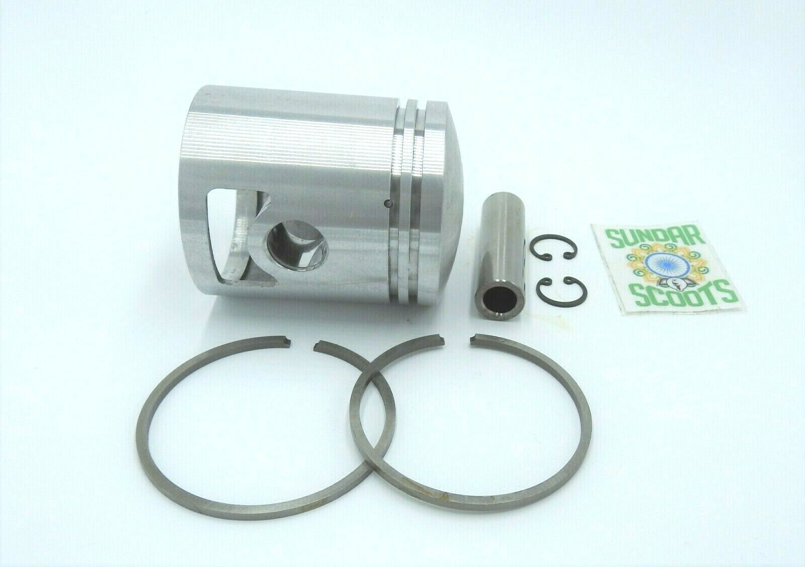 LAMBRETTA PISTON. LAMBRO / TV 175 cc 62mm 2.5mm RINGS. BY SCOOTERING ...
