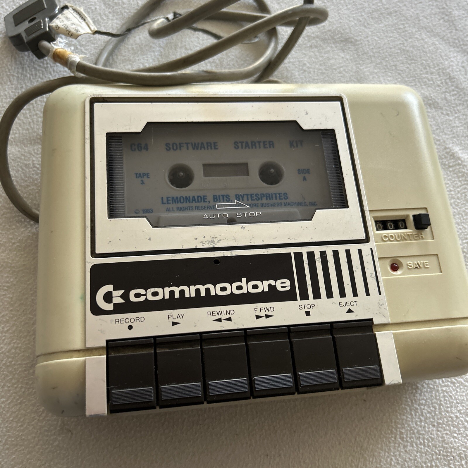 Commodore C2N Cassette TAPE Drive | eBay