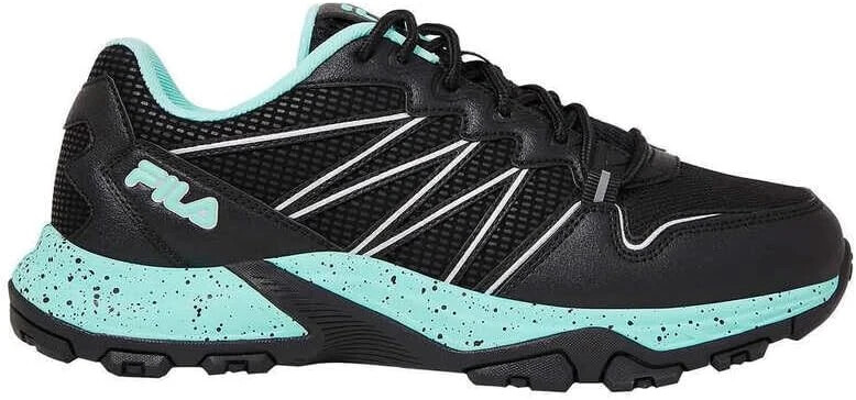 Fila Quadrix Ladies' Size 7.5, Trail Shoe Sneaker, Black - Aqua | eBay