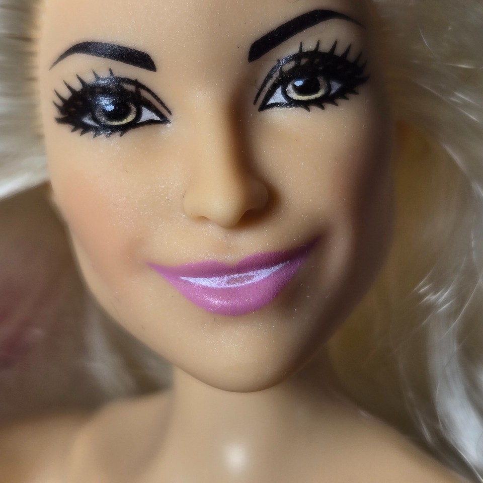 F55~BLOND WWE SUPERSTARS DIVA NUDE NATALYA ARTICULATED ACTION FIGURE ...