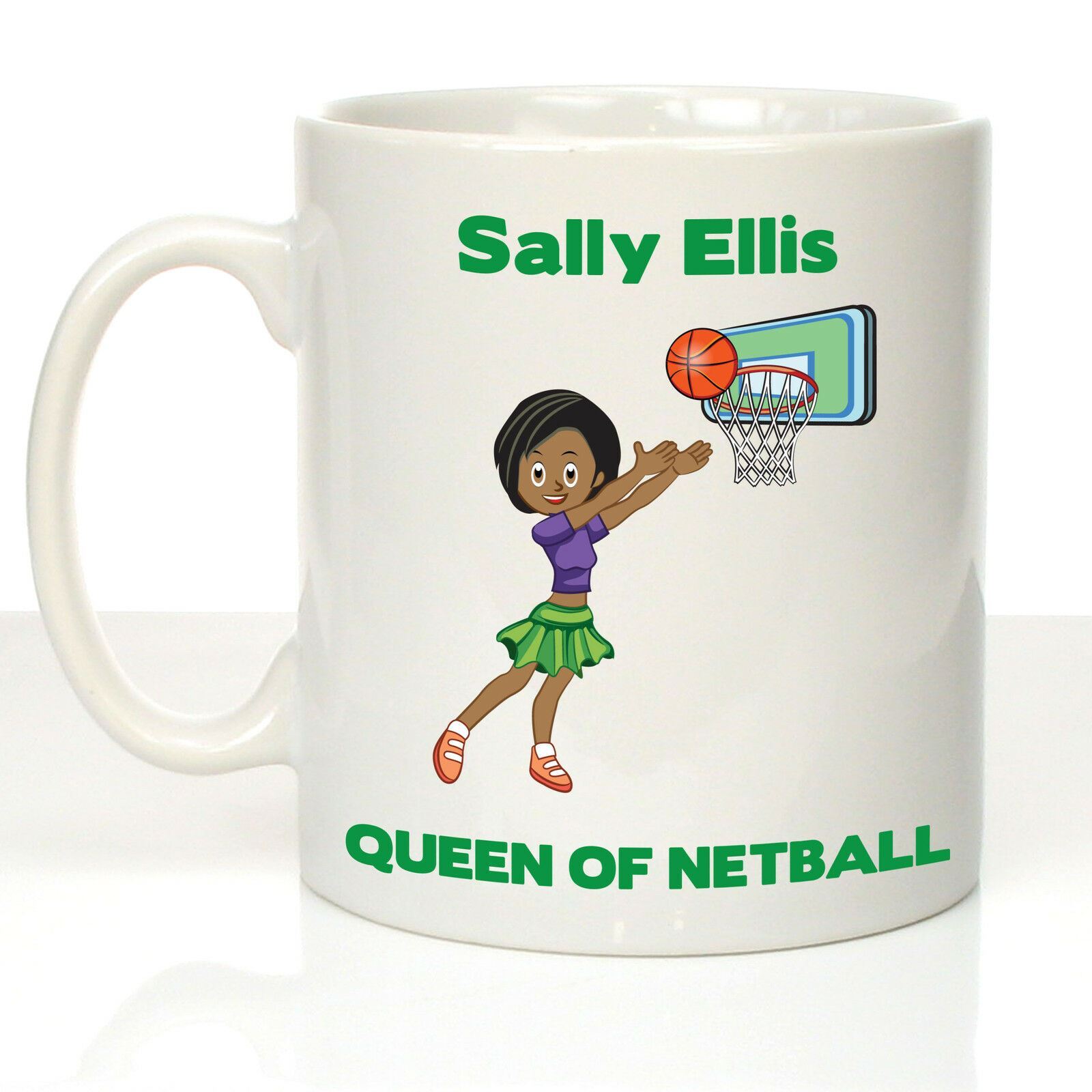 Ladies Netball Player Presents, Netball Mug, Crazy Tony's, Womans ...