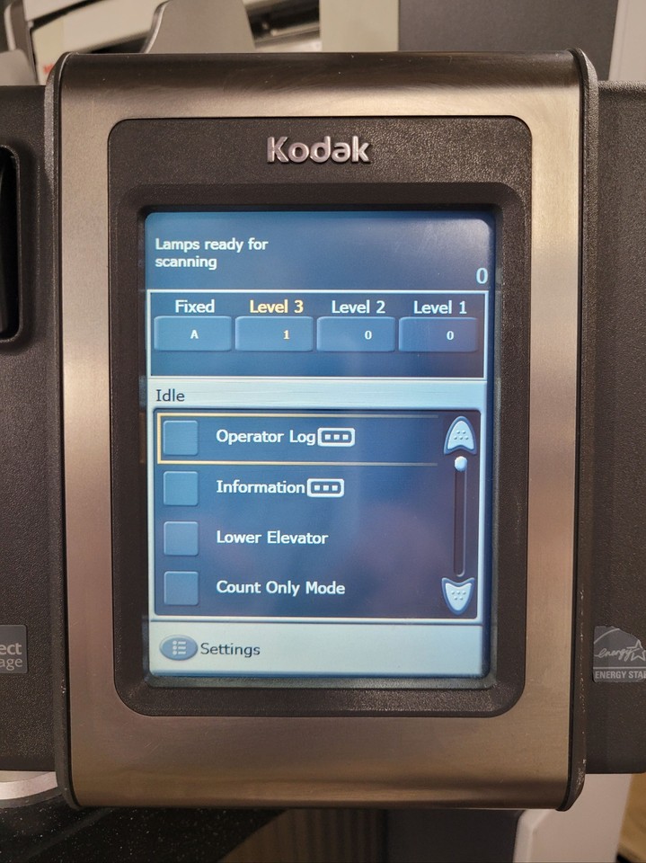 Kodak i1860 Commercial High-Speed Scanner | Duplex | 2400x4800 DPI ...