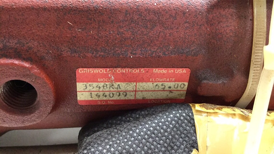 Griswold Controls 3548KA Automatic Flow Limiting Valve 1-3/4" Threaded ...