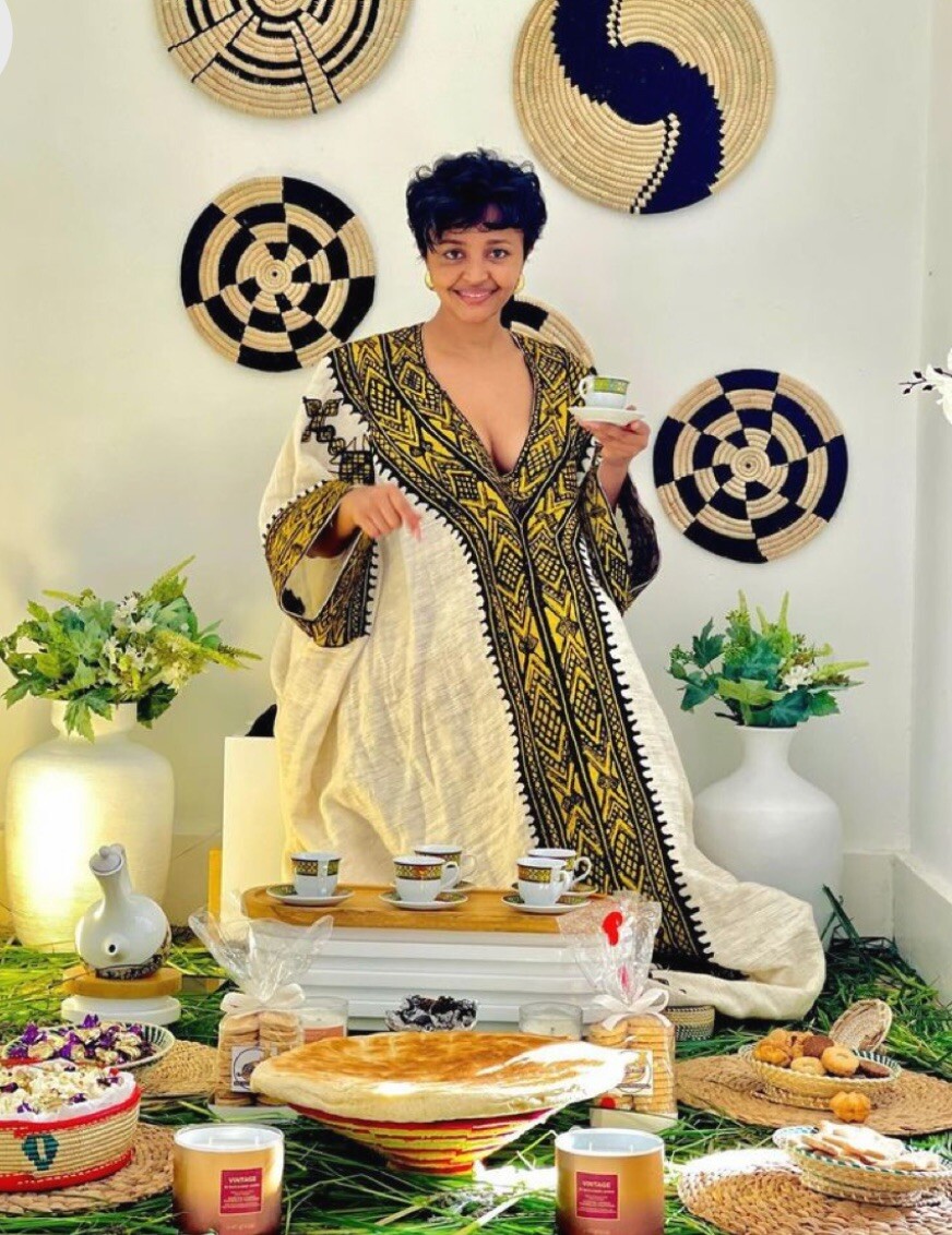 Gorgeously Handmade Tibeb Ethiopian Traditional Dress (Her) | eBay