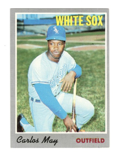 1970 TOPPS BASEBALL #18 CARLOS MAY CHICAGO WHITE SOX | eBay