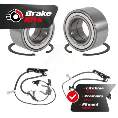 Front Wheel Bearing Sensor Kit For 2011-2020 Toyota Sienna 3.5L with 4 ...