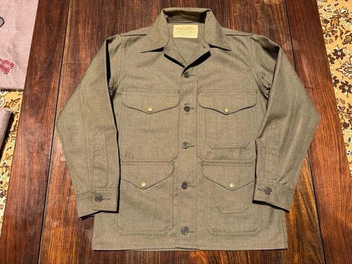 Vintage 1930s 1940s Filson Forestry Cloth Cruiser Jacket Wool Jacket ...