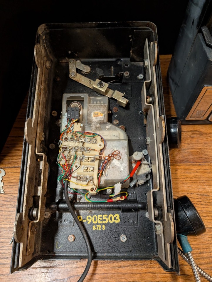 Vintage Protel Single Slot Coin Payphone Pay Phone | eBay