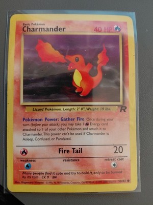 Pokemon TCG Charmander Team Rocket 50/82 Unlimited Common LP | eBay