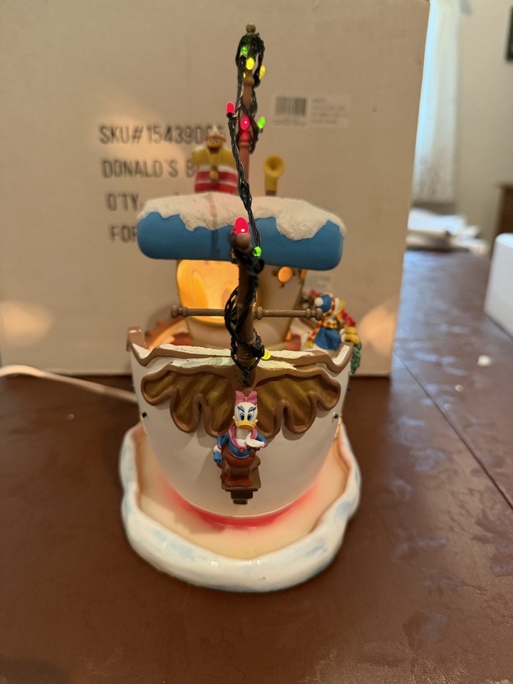 DISNEY TOON TOWN *** DONALD DUCK "MISS DAISY BOAT HOUSE" *** L@@K! | eBay