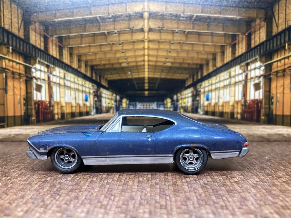 1968 Chevy Chevelle SS Rusty Weathered Barn Find 1/64 Diecast Custom ...