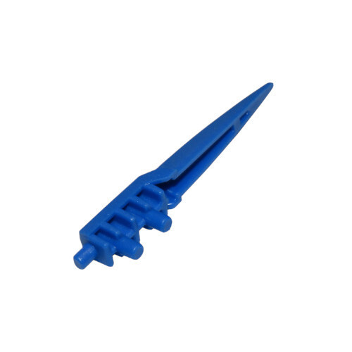 LEGO 92218 Large Figure Weapon Blade Long Flexible Blue Replacement | eBay
