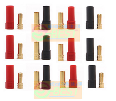 6Sets Best Amass XT150 Gold Banana Bullet Plug 6mm Connector Male ...