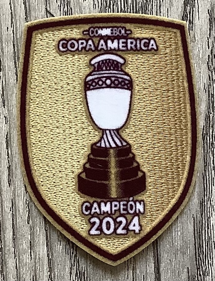 2015/2019/2020/2021/2024 COPA America CHAMPIONS patch CONMEBOL campeon ...