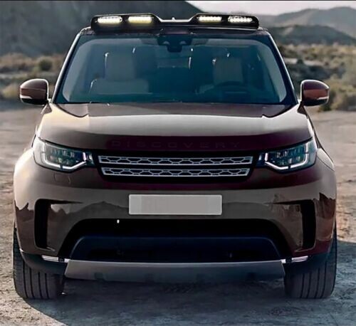 Fits For Discovery 5 2017-2023 ABS Carbon Fiber Roof Spoiler Lamp LED ...